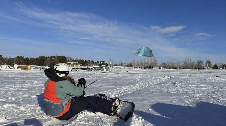 Snowkite no Canadá: adrenalina abaixo de zero | UNQUIET